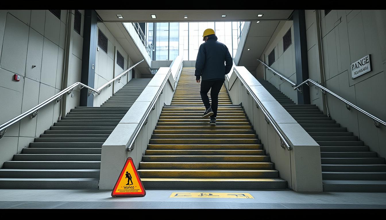 Escalier Pas Japonais Dangereux
